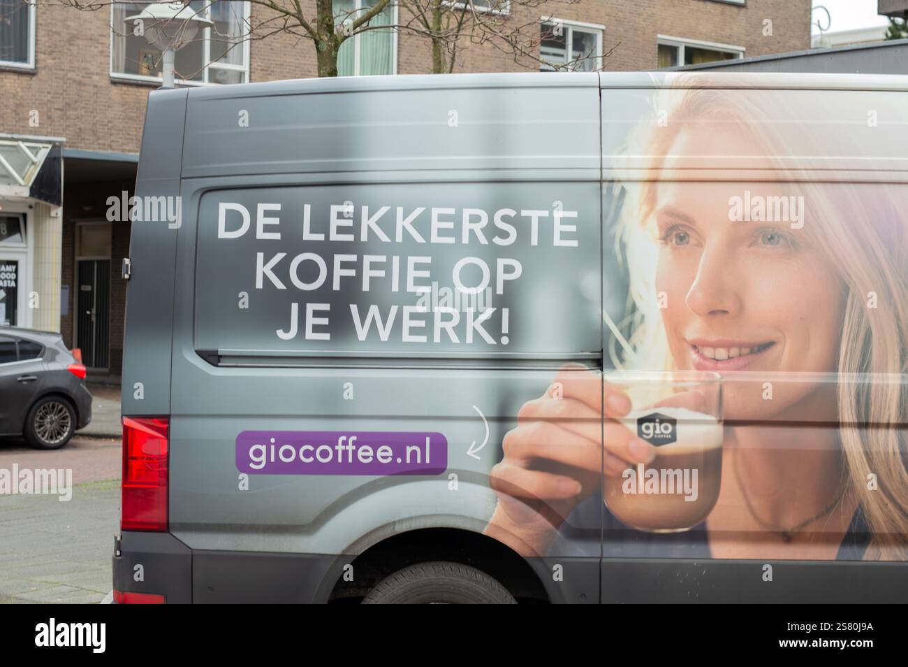 Gio Coffee Company Van At Amsterdam The Netherlands 16-1-2025 Stock ...