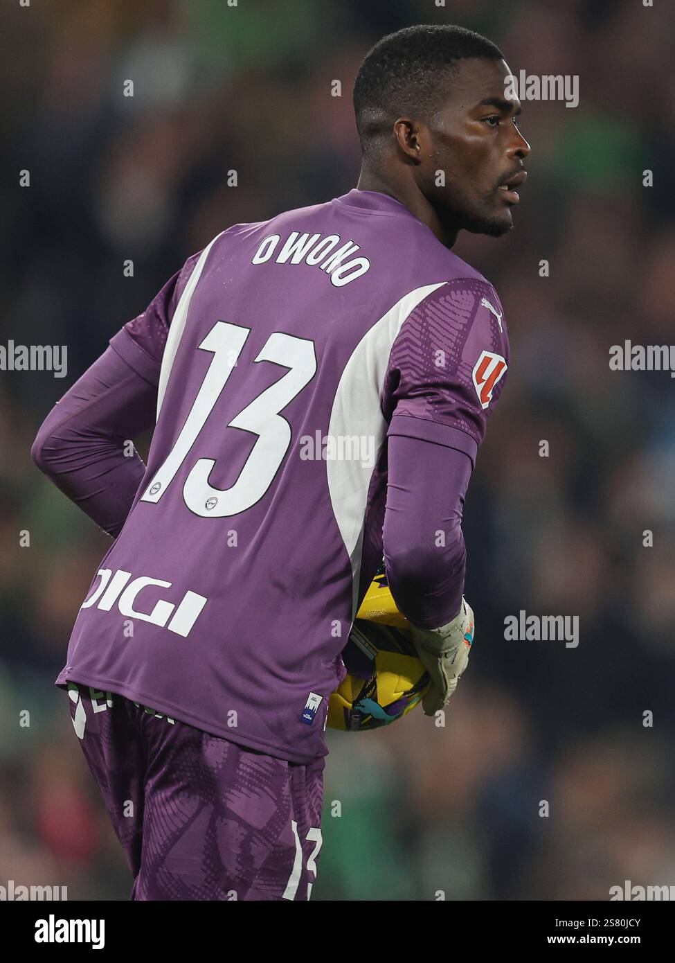 Jesus Owono of Deportivo Alaves during the La Liga EA Sports, date 20 ...