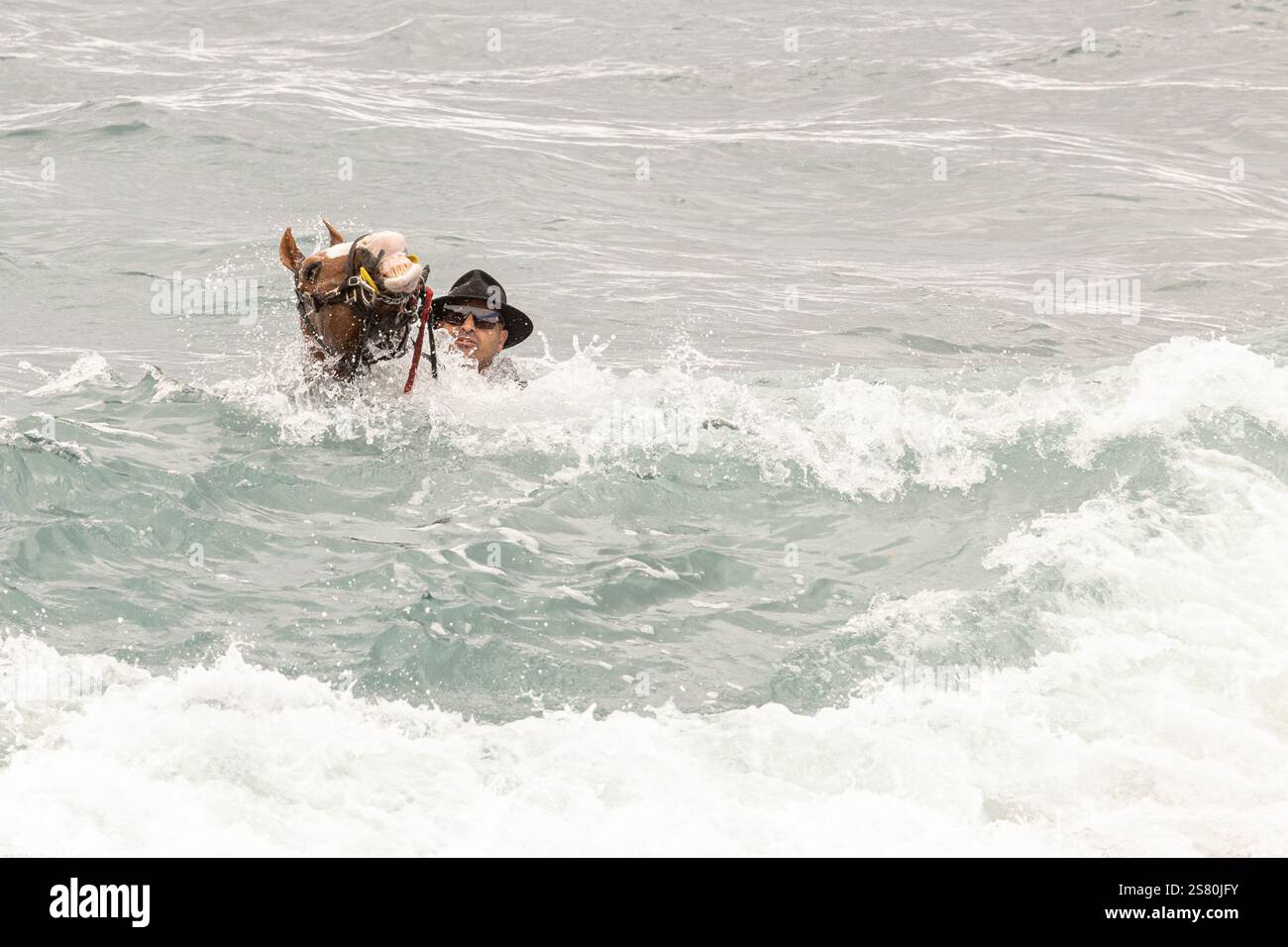 Playa de Enramada, La Caleta, Costa Adeje, Tenerife, Canary Islands, Spain. 20th Jan, 2025 ...