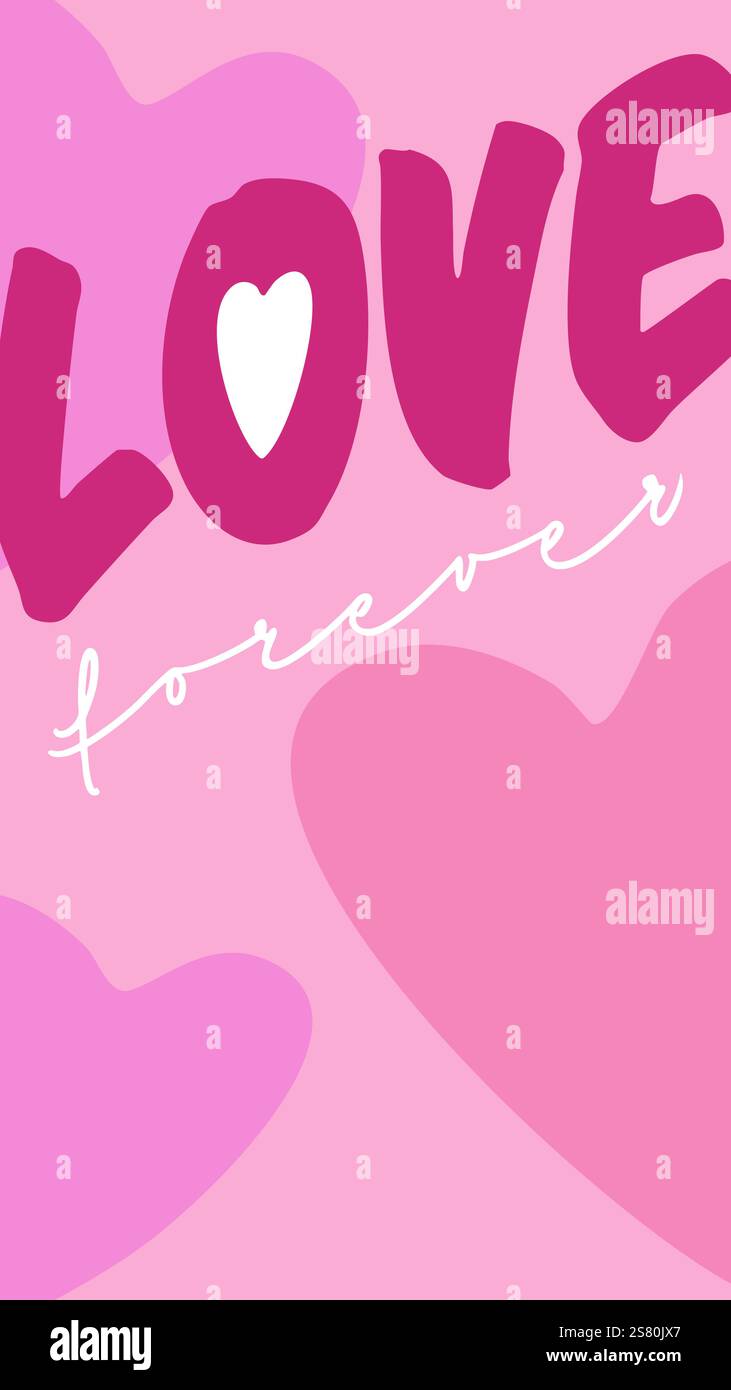 A set of romantic patterns featuring hearts, flowers, and Cupids ...