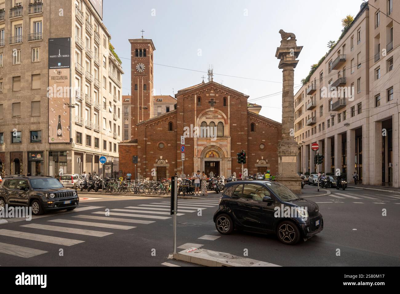 San Babila Church in Milan, Italy Stock Photo - Alamy