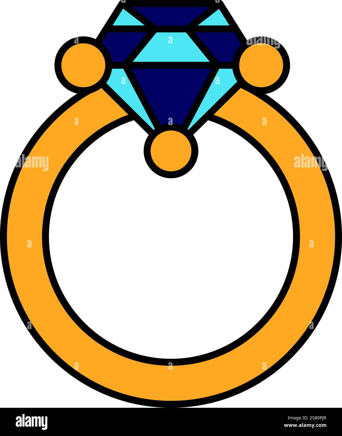 Center gemstone Stock Vector Images - Alamy