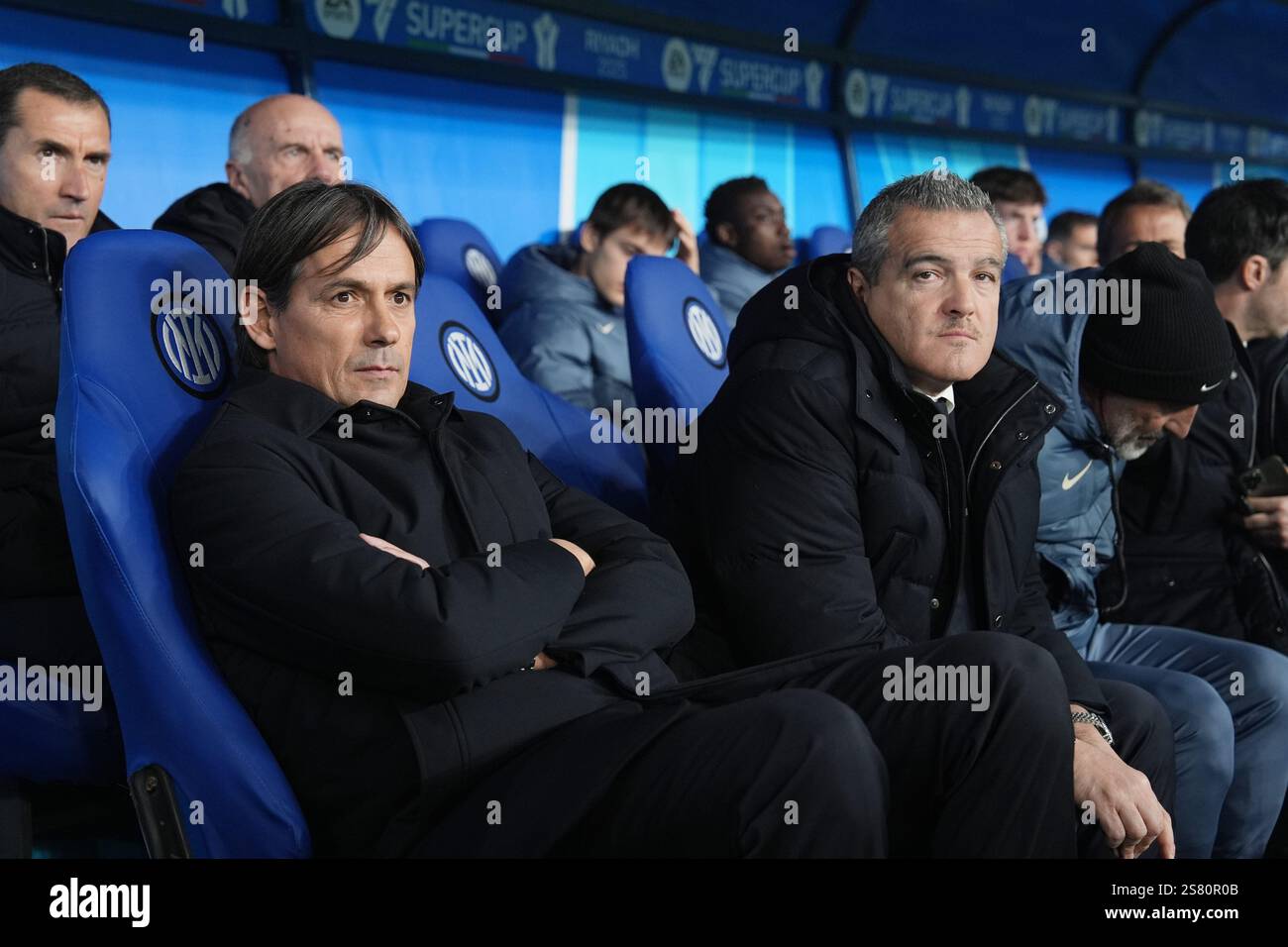 Riyadh, Saudi Arabia. 06th Jan, 2025. Inter Milan's head coach Simone ...
