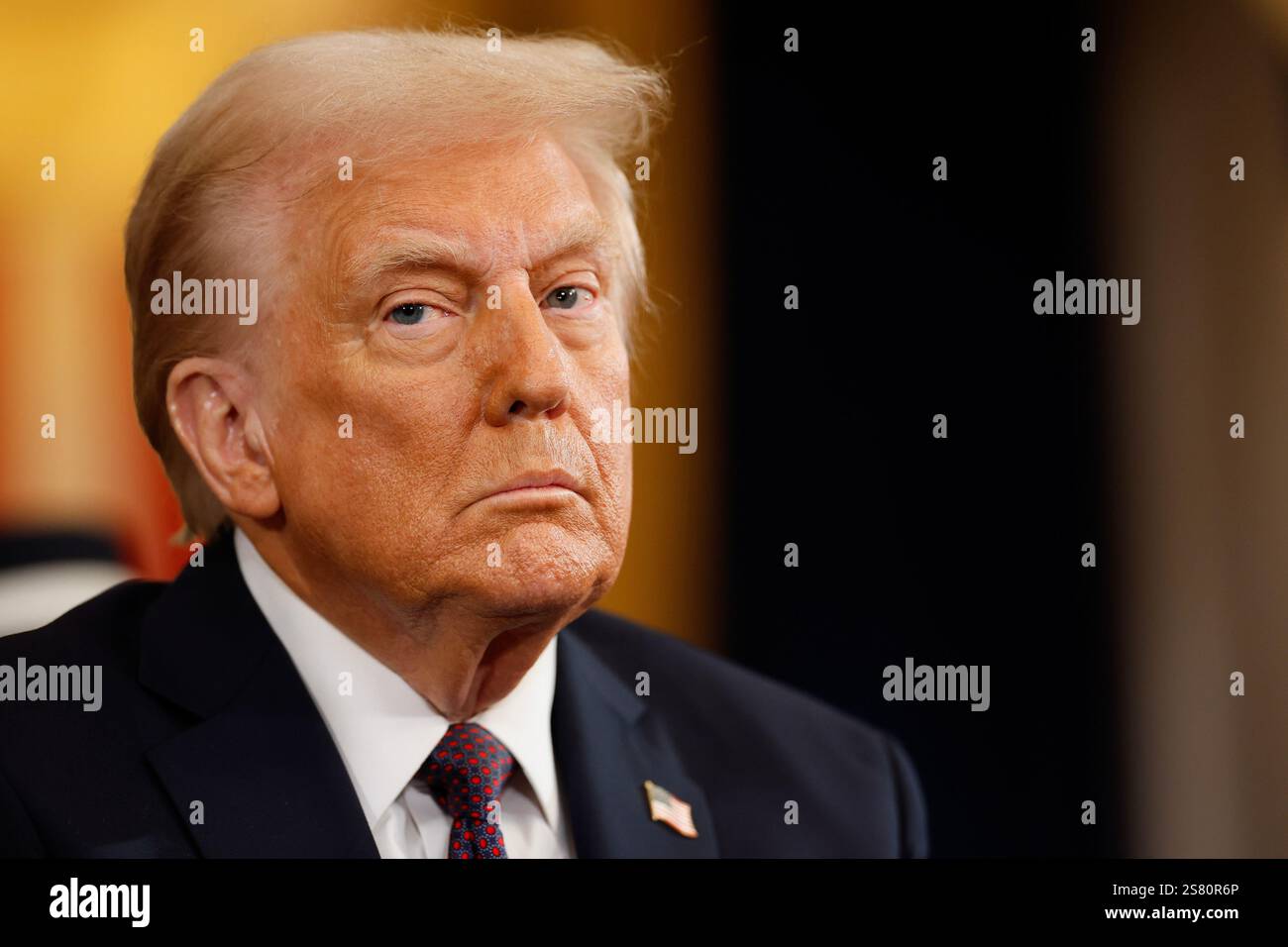 Washington, United States. 20th Jan, 2025. President-elect Donald Trump ...