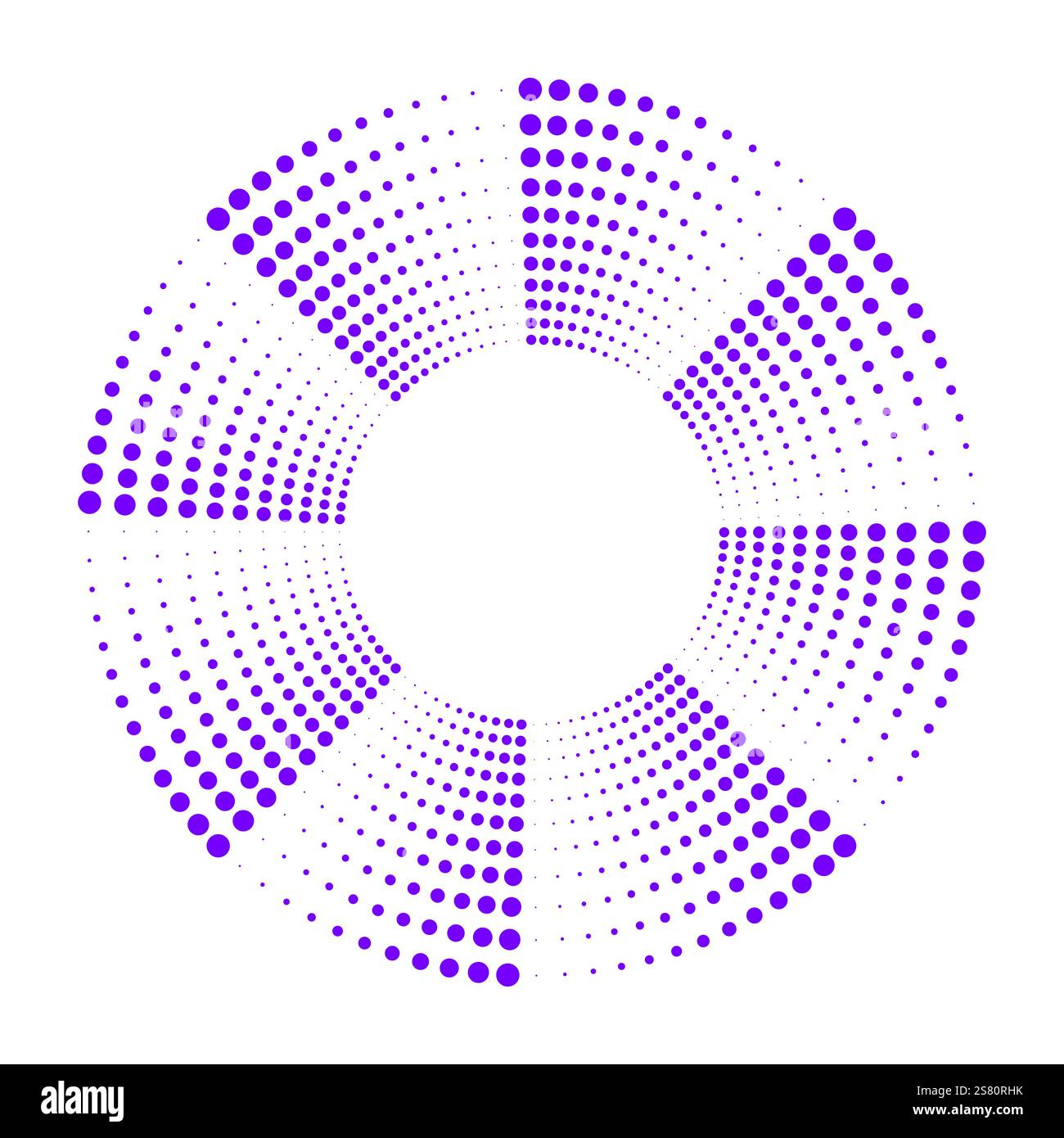 Big data dotted white Stock Vector Images - Alamy