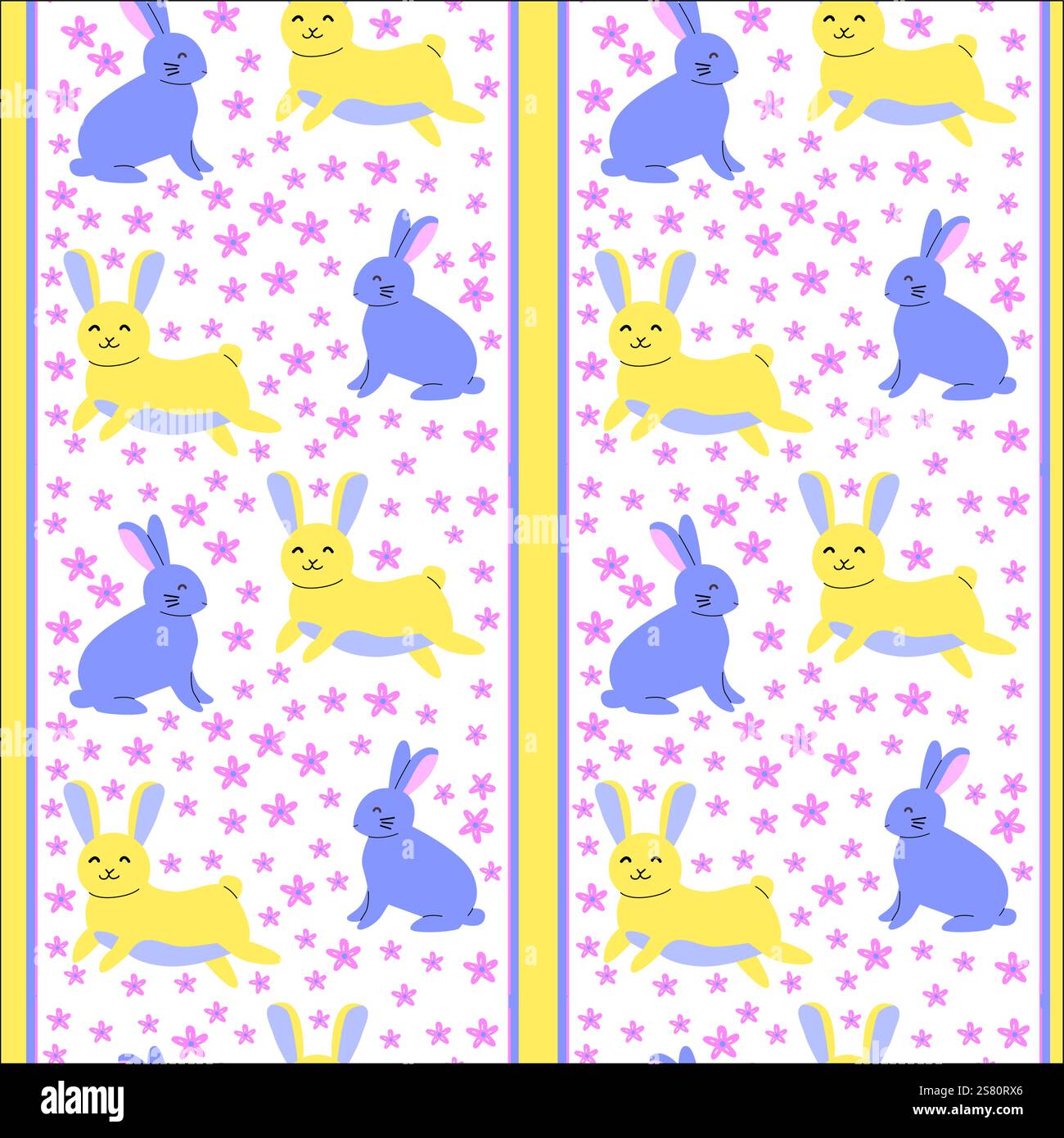 Blue and yellow and pink Stock Vector Images - Alamy