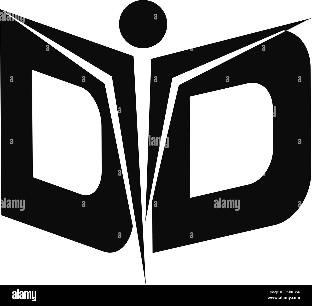 Dtd logo design Stock Vector Images - Alamy