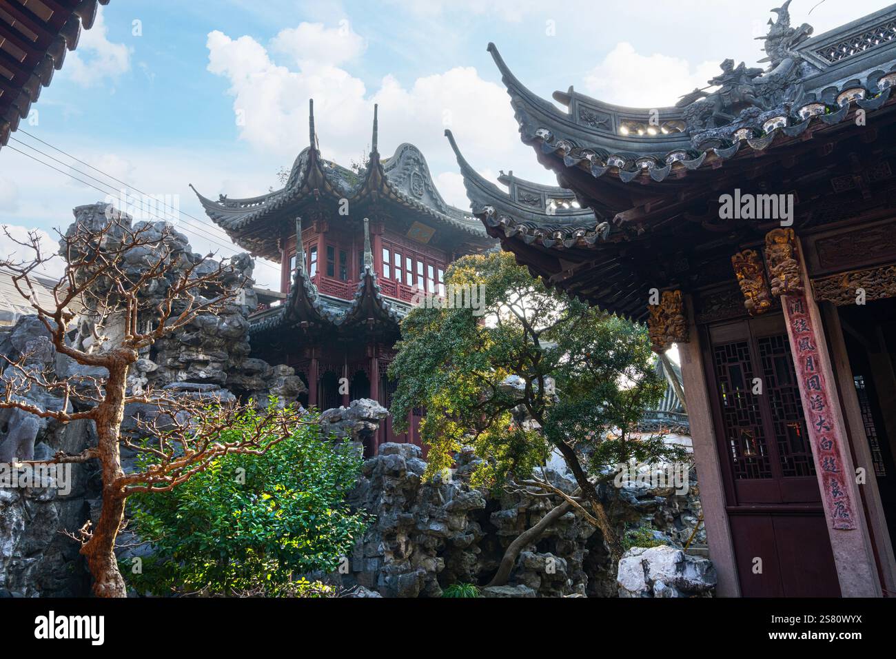 Shanghai, China. January 8, 2025. Internnal view of the architectures ...