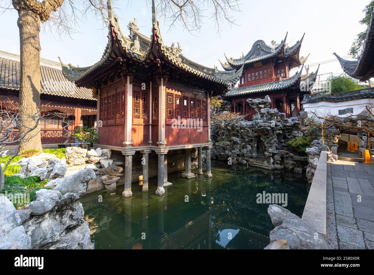Shanghai, China. January 8, 2025. Internnal view of the architectures ...