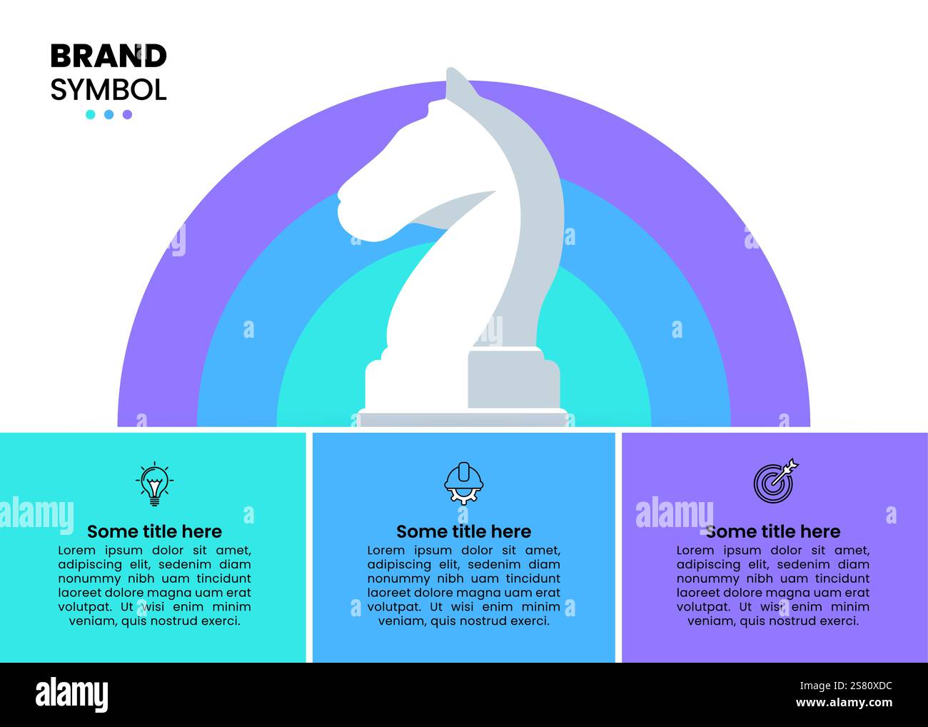 Infographic template with icons and 3 options or steps. Strategy. Can ...