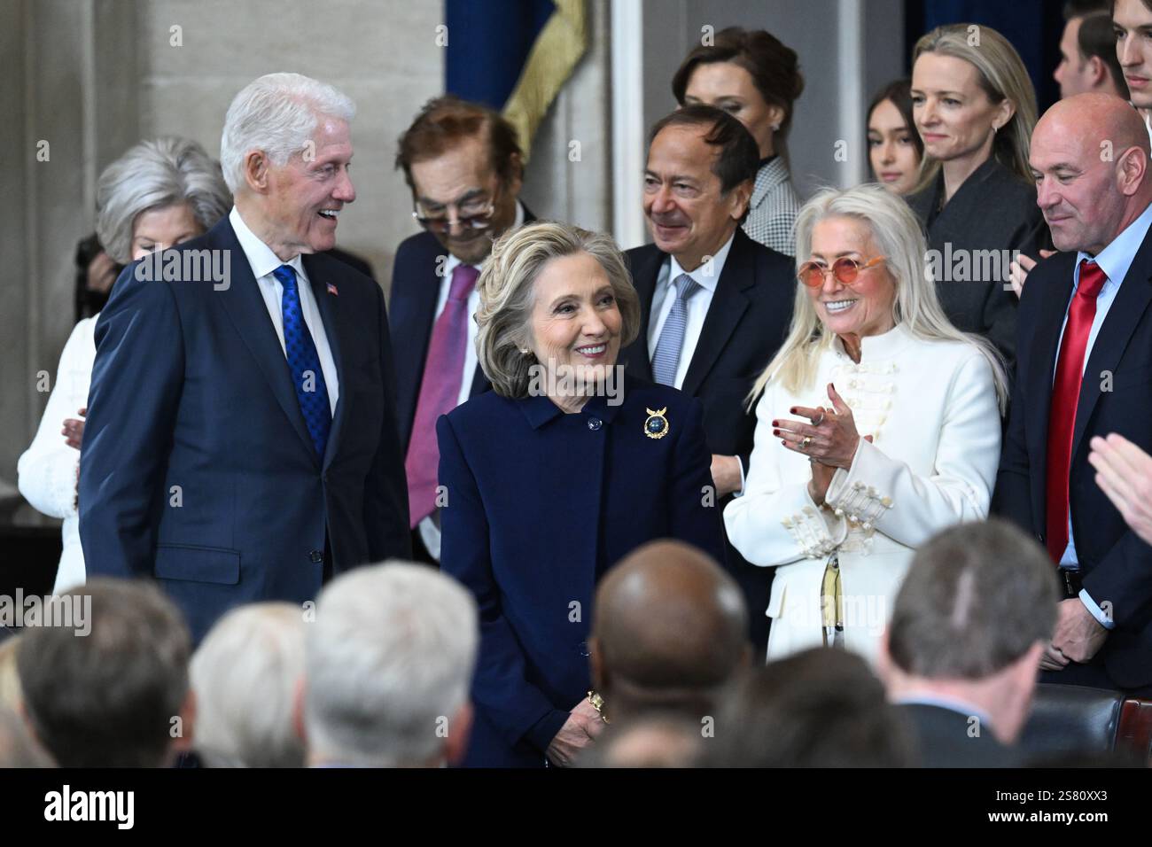 Former US President Bill Clinton and former Secretary of State Hillary ...