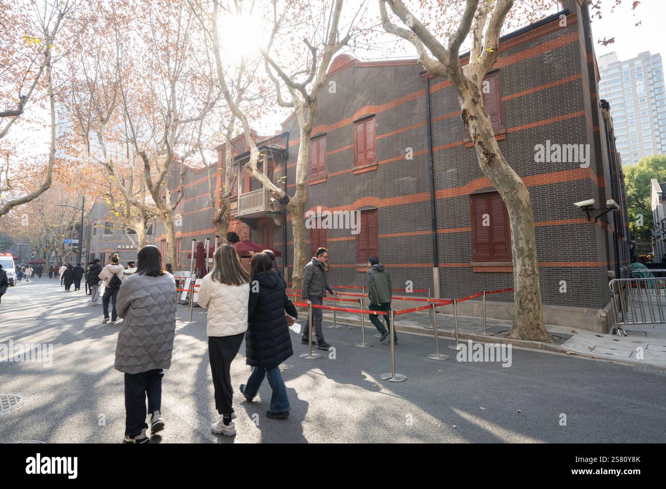 Shanghai, China. January 8, 2025. Site of the First National Congress ...