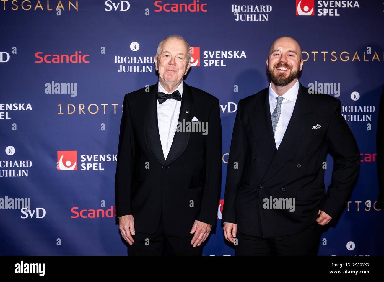 Stockholm, Sverige. 20th Jan, 2025. 250120 Torp Grip med sällskap ...