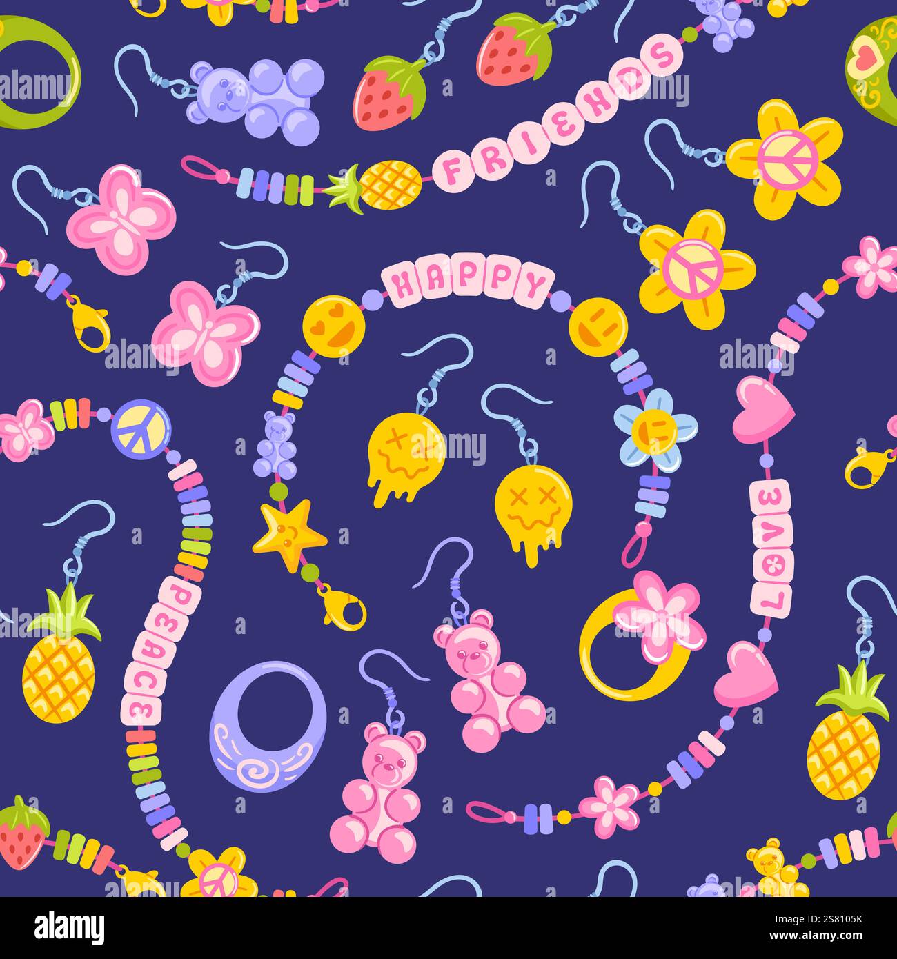 Custom bracelet Stock Vector Images - Alamy