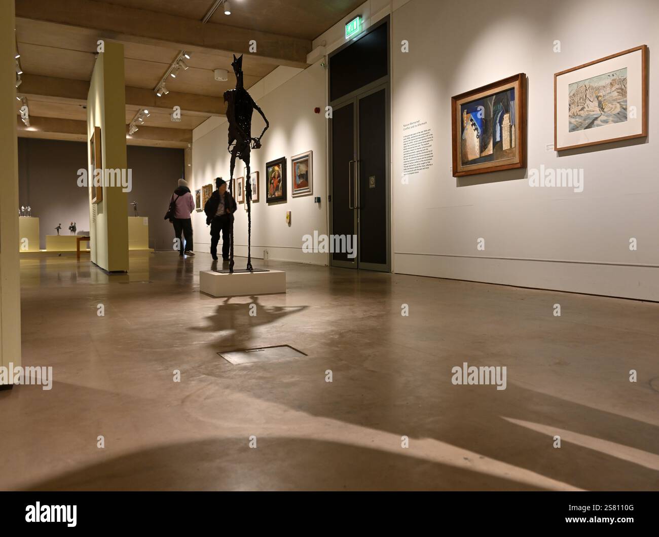 Inside “The Wilson Cheltenham Art Gallery & Museum” with exhibition ...