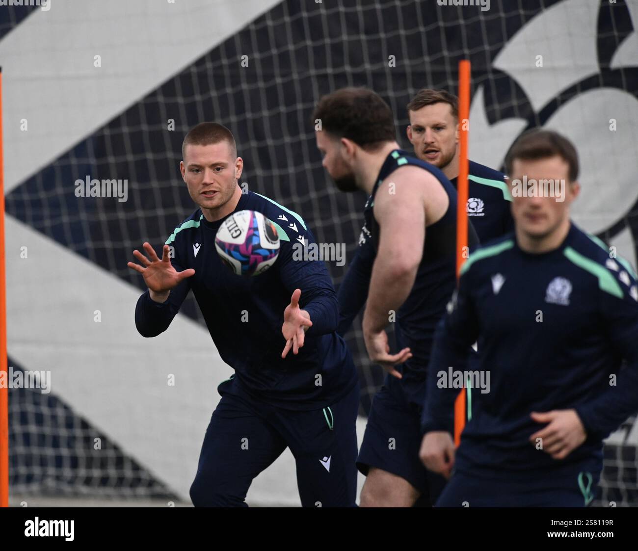 Oriam Sports Centre Edinburgh.Scotland.UK.20th Jan 2025 Scotland Rugby ...