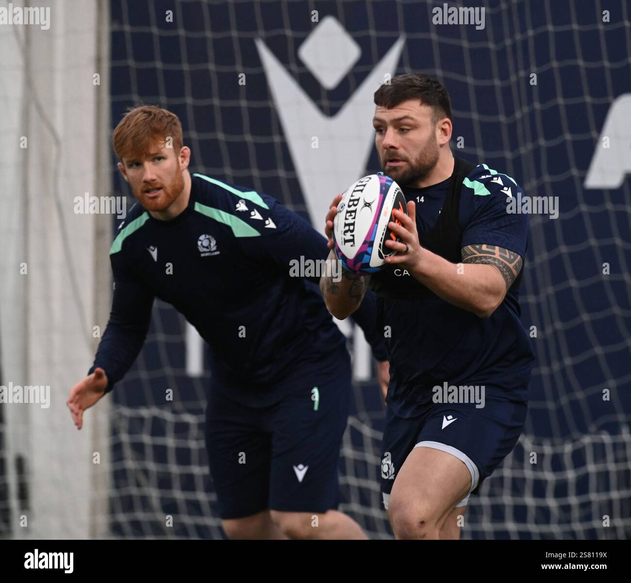 Oriam Sports Centre Edinburgh.Scotland, UK. 20th Jan, 2025. Scotland ...
