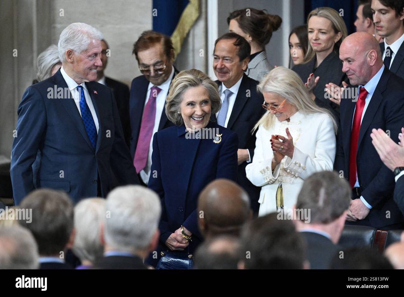 Former US President Bill Clinton and former Secretary of State Hillary ...