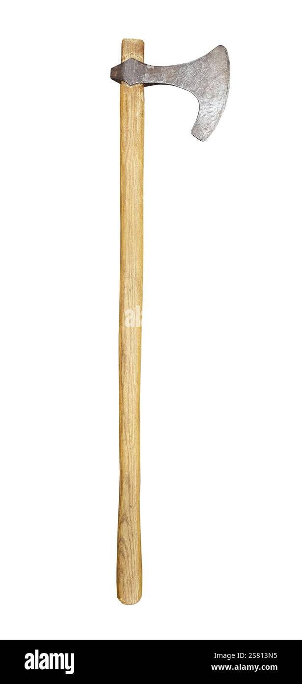 A long handled battle axe Stock Photo - Alamy