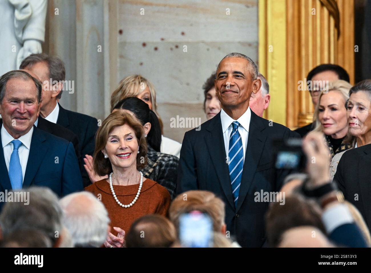 Washington, United States. 20th Jan, 2025. Former President George W ...