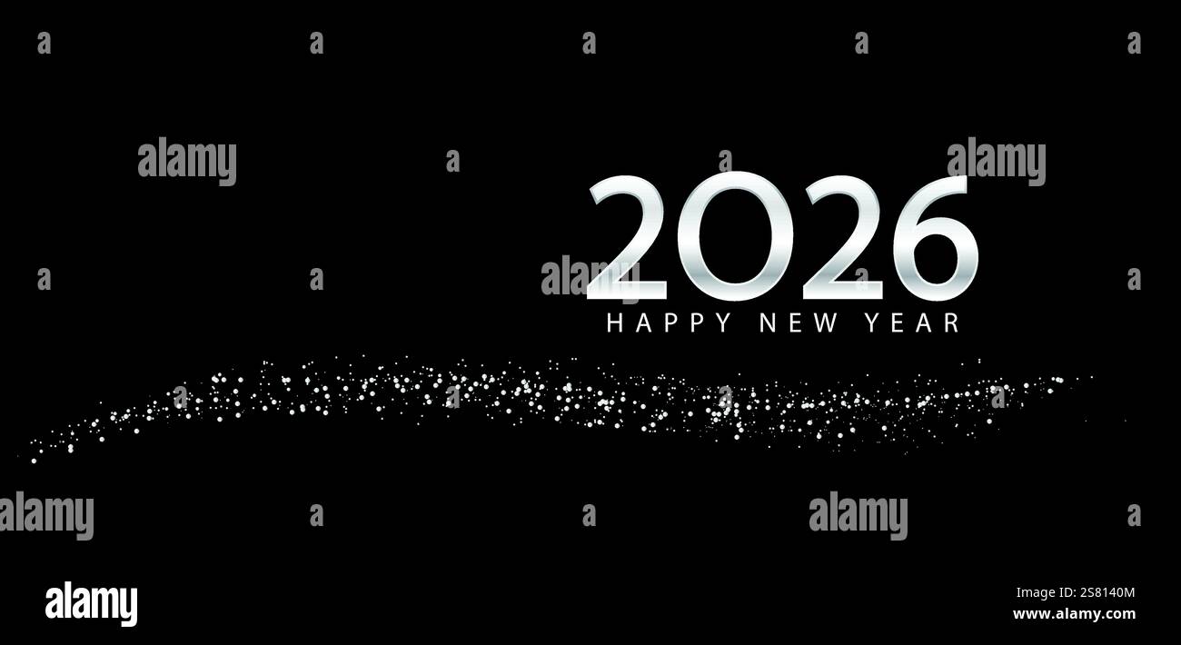Cheers to a Bright Future Happy New Year 2026 Stock Vector Image & Art ...
