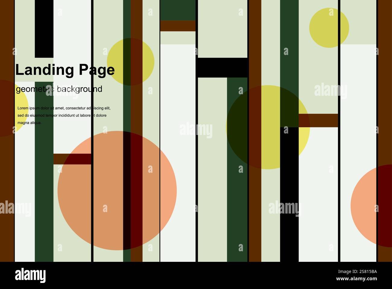 Abstract banner design element. Vector overlay colorful spotty pattern ...