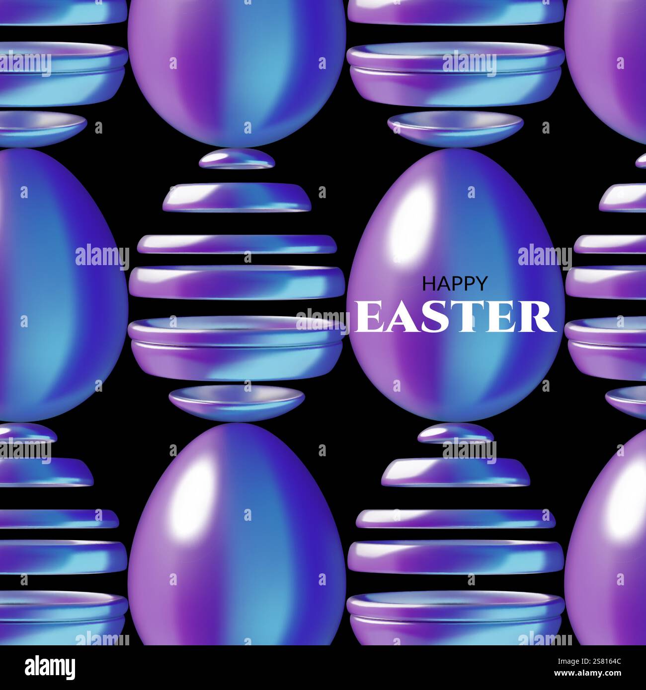 Three egg on dark Stock Vector Images - Alamy