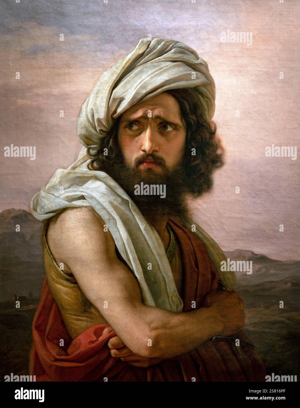 Giacomo Trecourt 1826-1882 "Self-portrait in oriental costume 1842, 80. ...