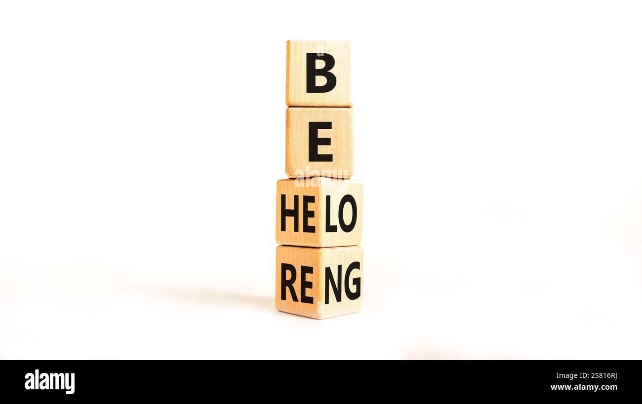 Belonging and belong symbol. Concept words Be here Belong on beautiful ...