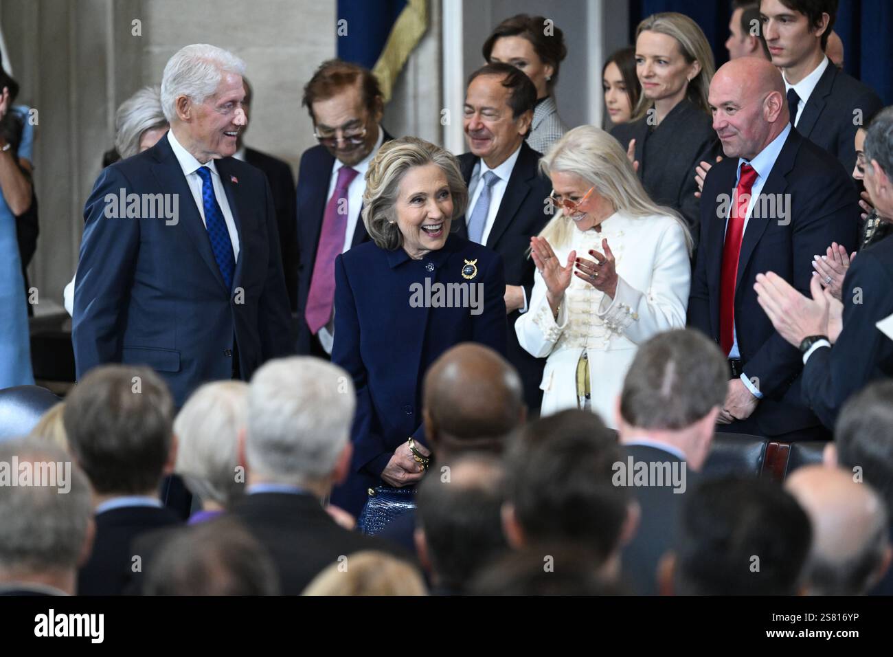 Former US President Bill Clinton and former Secretary of State Hillary ...