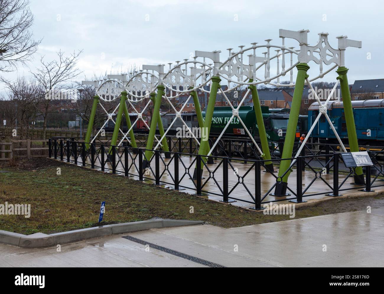 The Gaunless Bridge at the Locomotion, the National Railway Museum at ...
