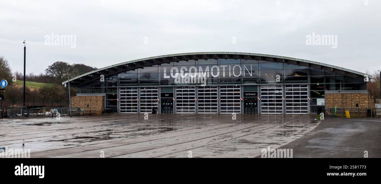 Locomotion, the National Railway Museum at Shildon,England,UK Stock ...