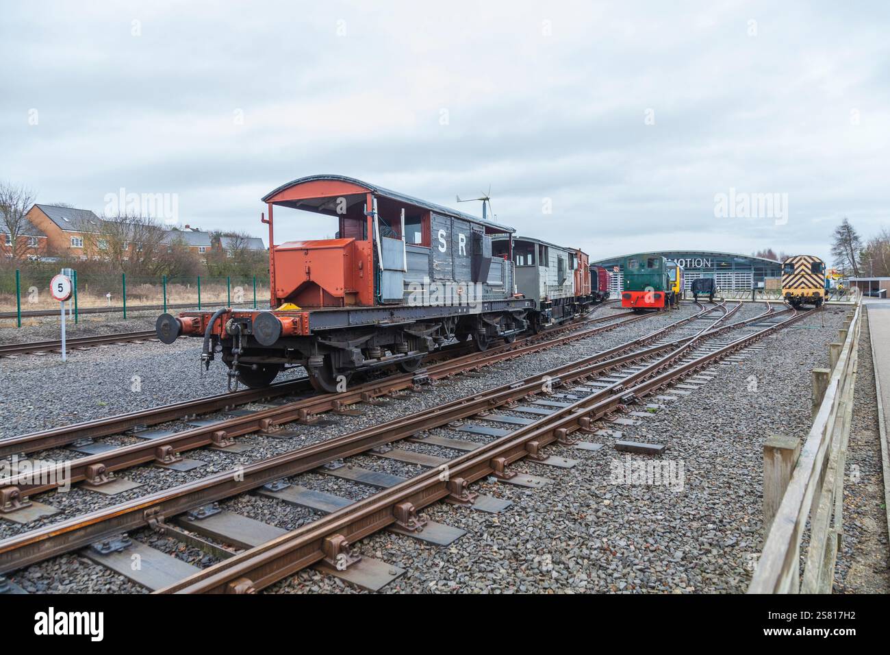 Locomotion, the National Railway Museum at Shildon,England,UK Stock ...