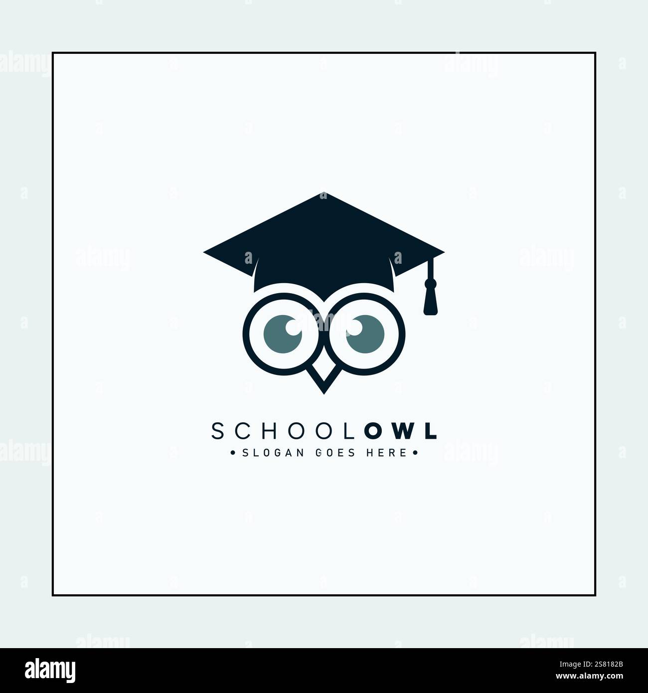 Modern school logo hi-res stock photography and images - Alamy