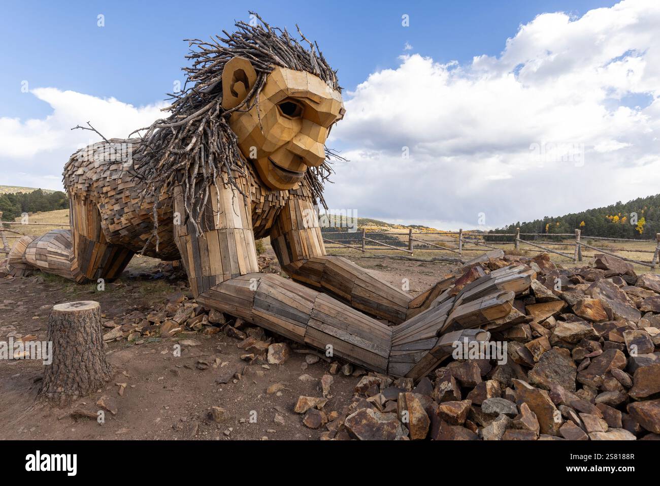 Rita the Rock Planter, One of Danish Sculptor Thomas Dambo's enormous ...