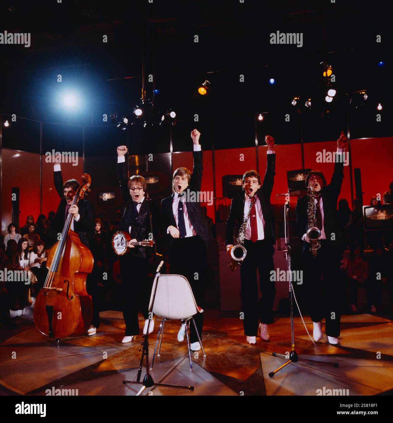 Disco, ZDF Musiksendung, 1980, Auftritt: The Monotones, Band aus den ...