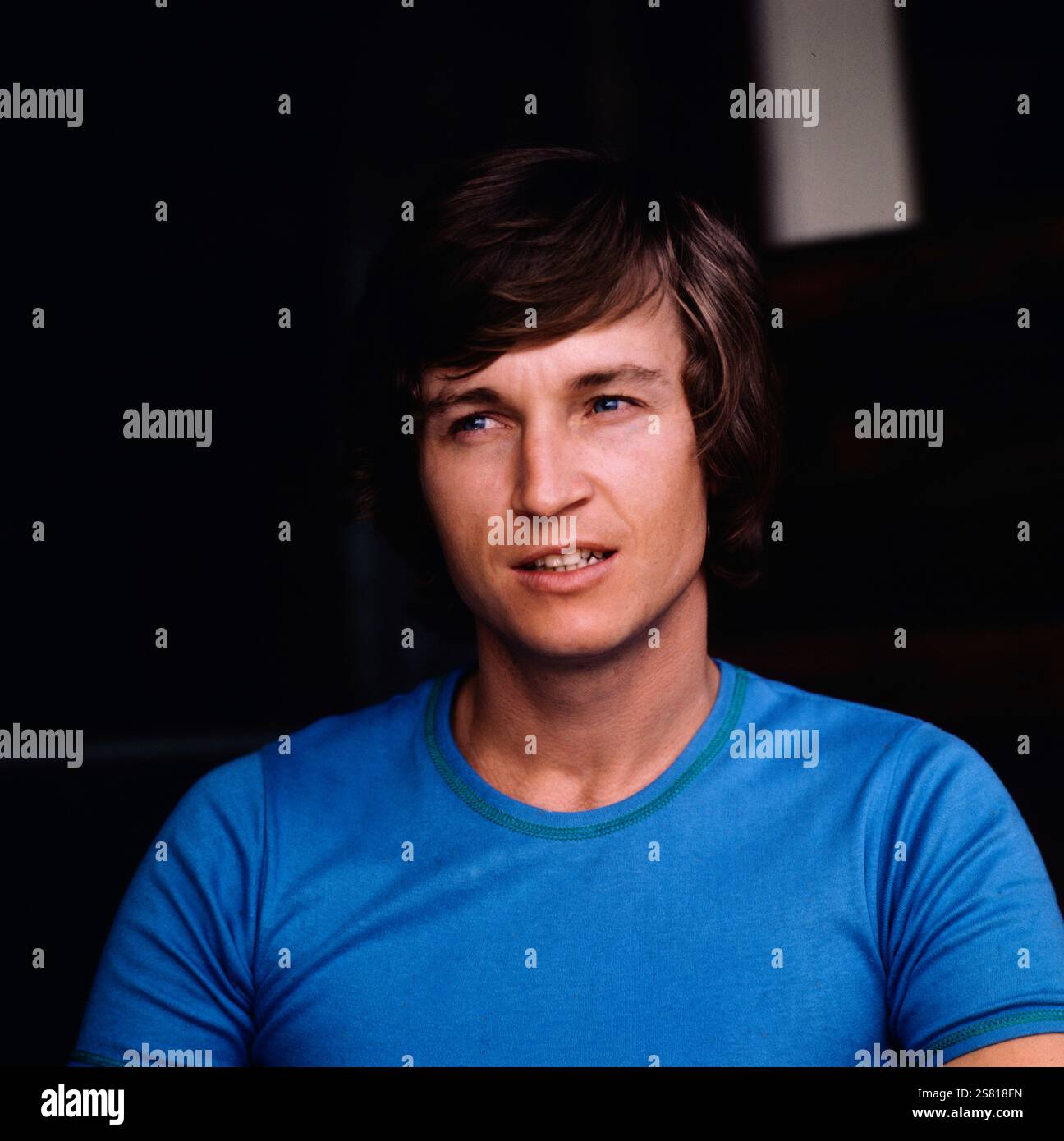 Schlagersänger Christian Anders, Portrait, circa 1975 Stock Photo - Alamy