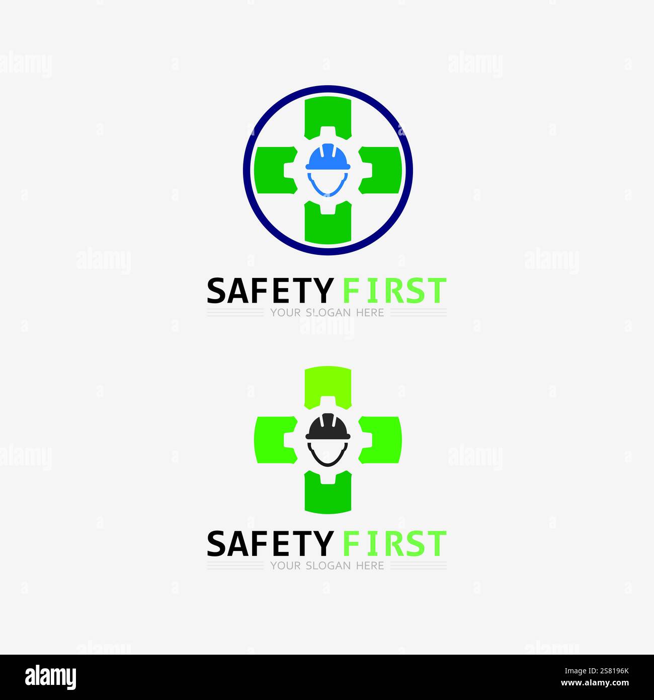 safety first logo icon vector design and illustration graphic sign ...