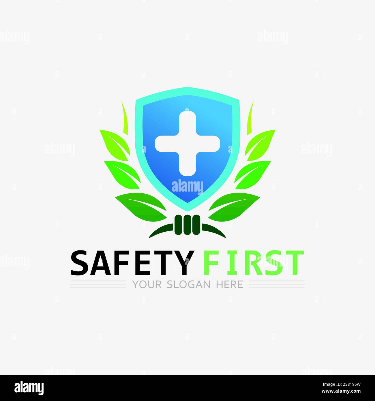 safety first logo icon vector design and illustration graphic sign ...