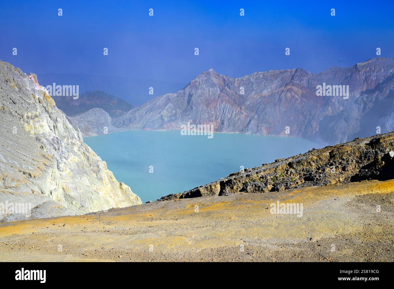 Kawah Ijen volcano,East Java,Indonesia,Asia Stock Photo - Alamy