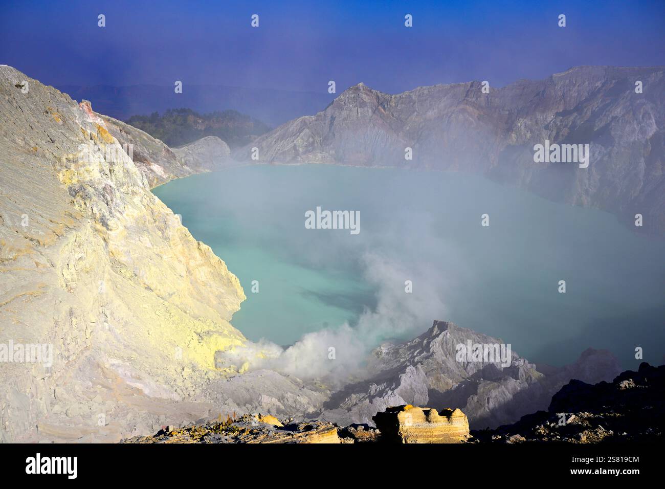 Kawah Ijen volcano,East Java,Indonesia,Asia Stock Photo - Alamy