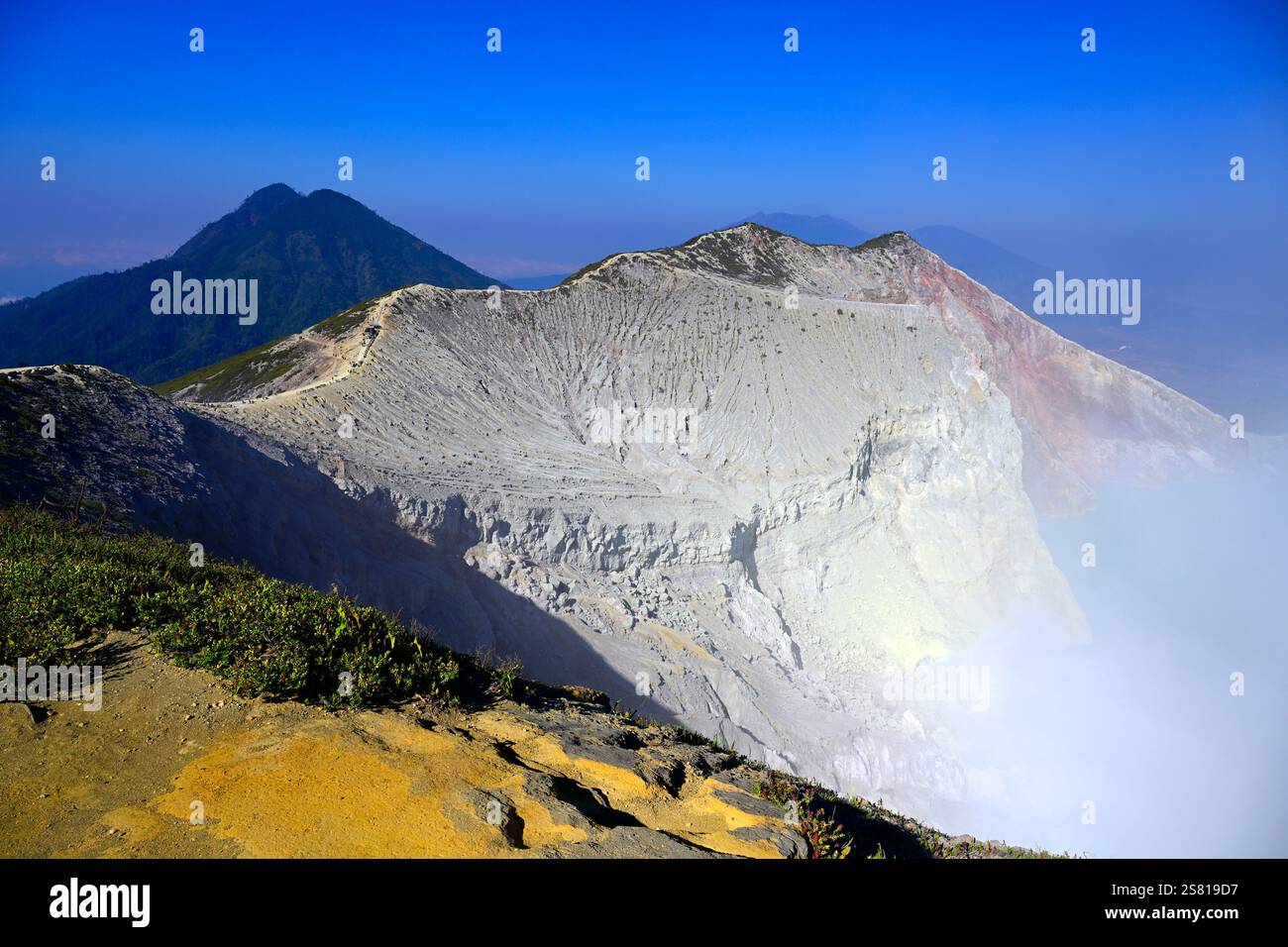 Kawah Ijen volcano,East Java,Indonesia,Asia Stock Photo - Alamy