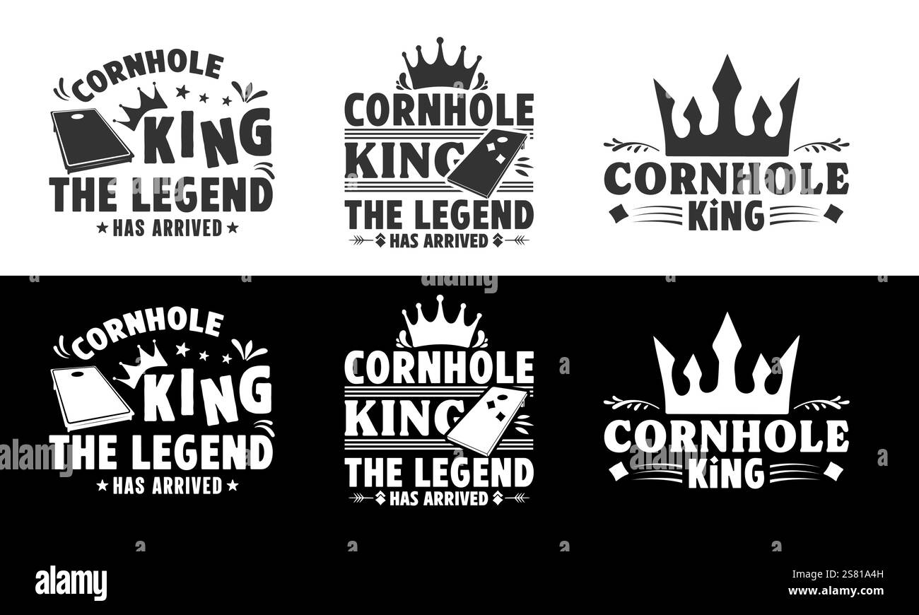 Cornhole graphics hi-res stock photography and images - Alamy