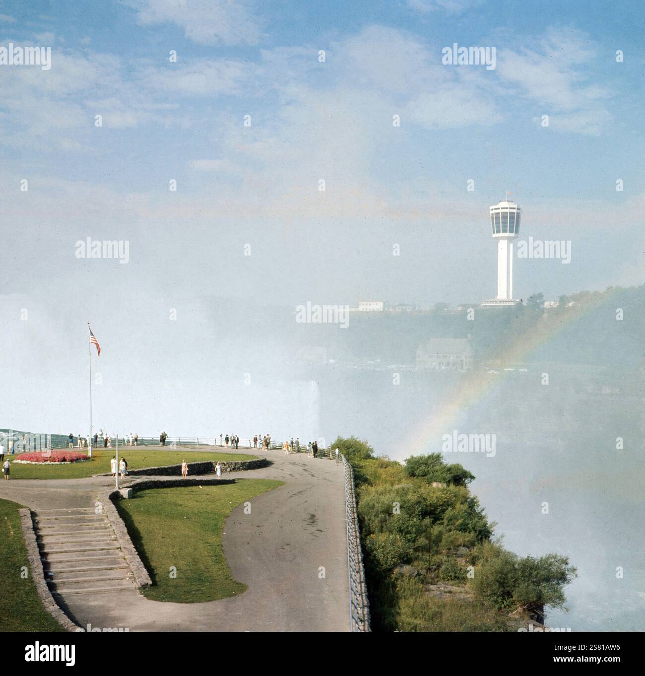 Burning Springs Observation Tower und Aussichtspunkt bei den Niagara ...