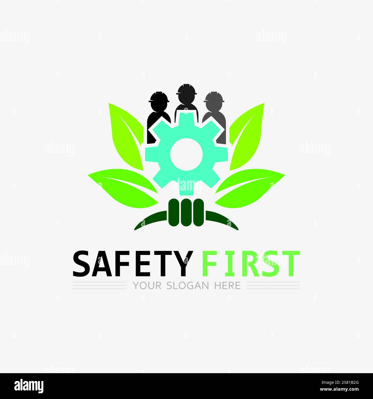 safety first logo icon vector design and illustration graphic sign ...