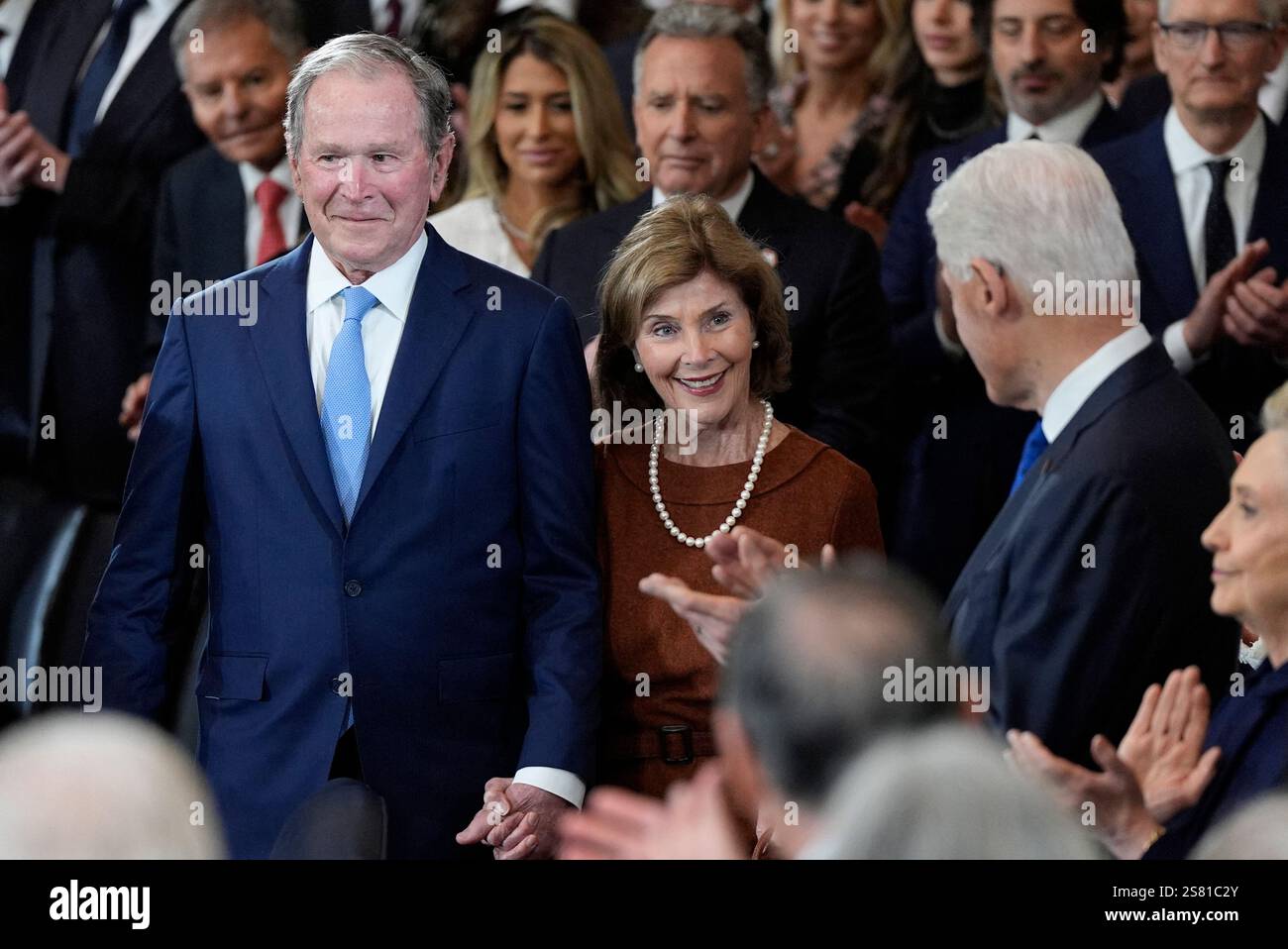 Washington, United States. 20th Jan, 2025. Former President George W ...