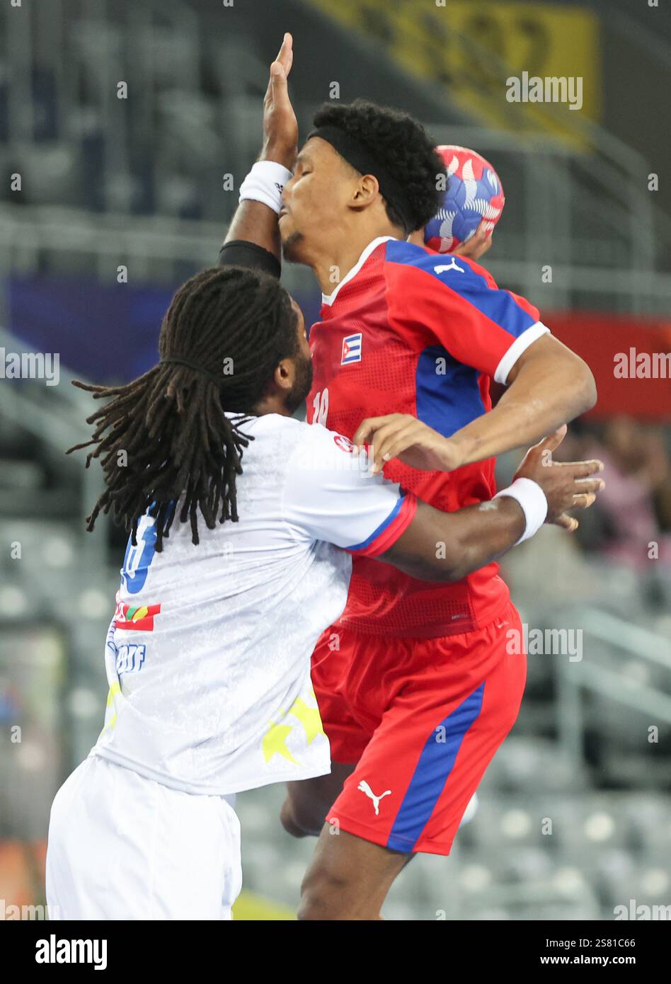 Zagreb, Croatia. 20th Jan, 2025. ZAGREB, CROATIA - JANUARY 20: Samuel Alejandro Cordies Castillo ...