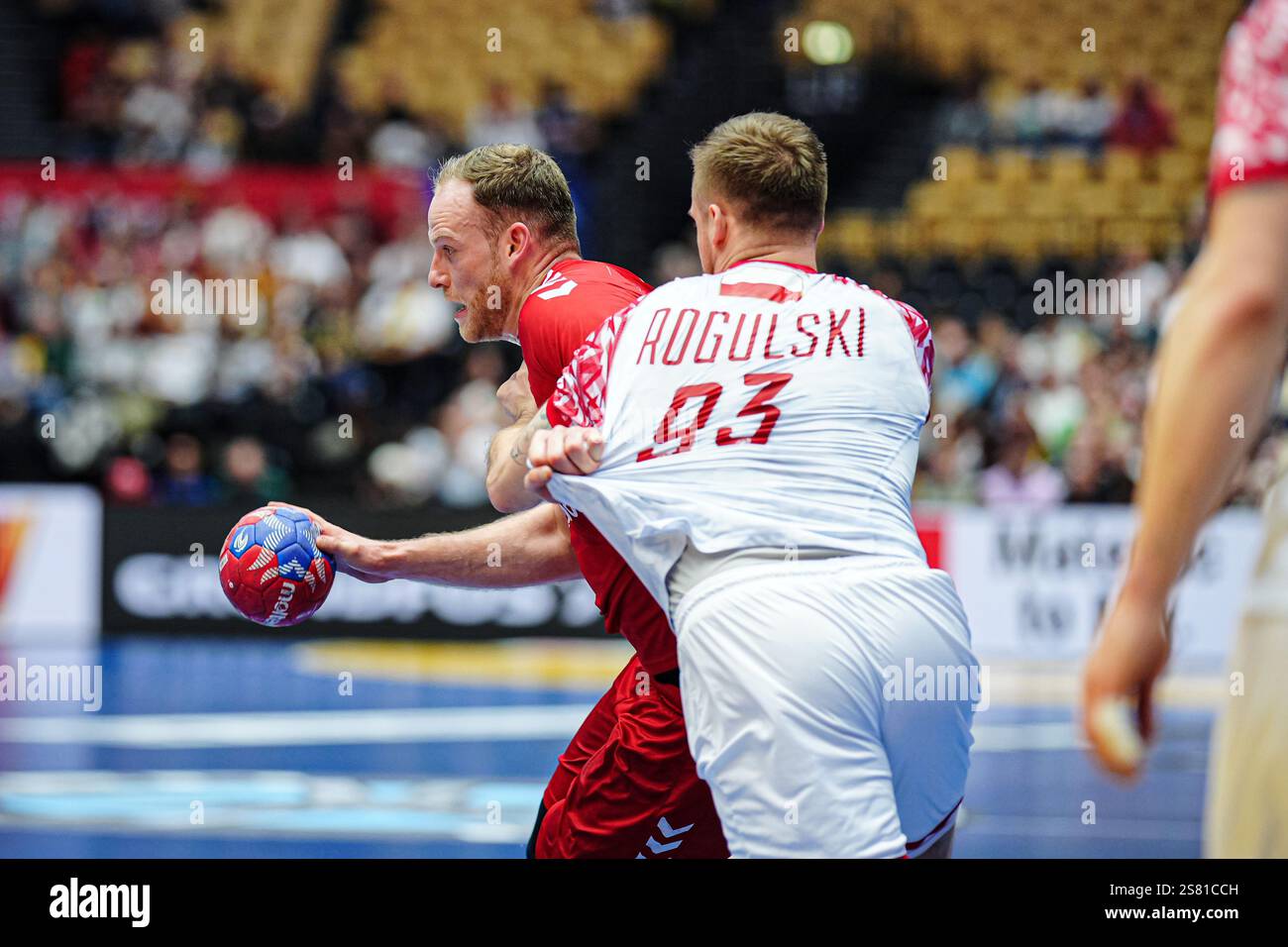 Lenny Rubin (Schweiz, #04), Lukasz Rogulski (Polen, #93) DEN, Polen vs ...