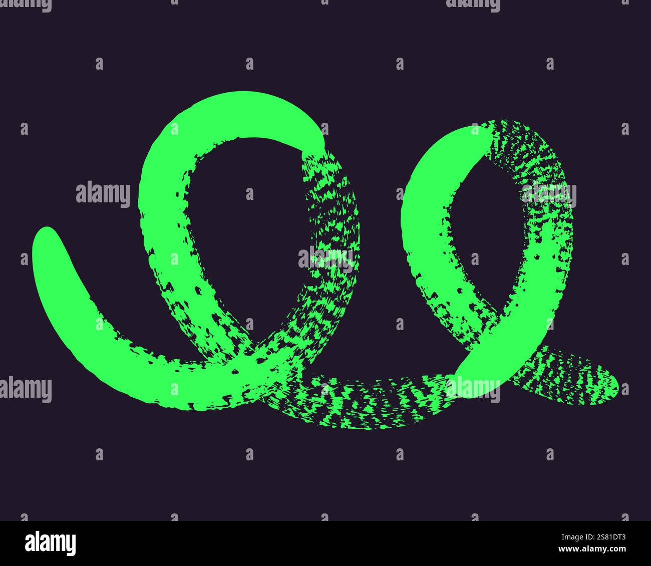 Brush strokes with a dry, textured finish. Irregular, hand-drawn lines ...