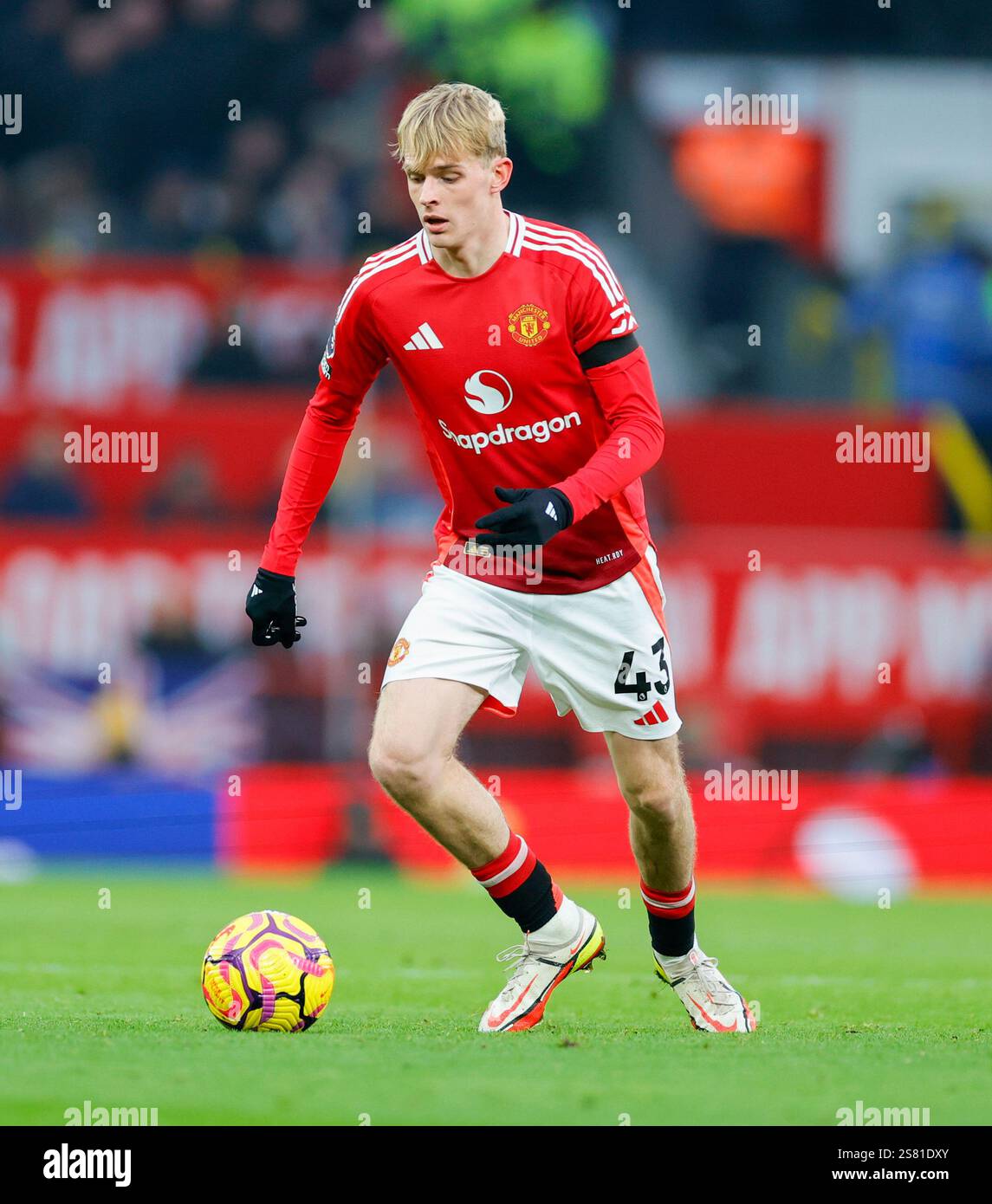 Old Trafford, Manchester, UK. 19th Jan, 2025. Premier League Football ...
